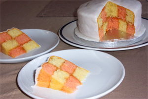 Cook Good Food - How To Make A Round Battenberg